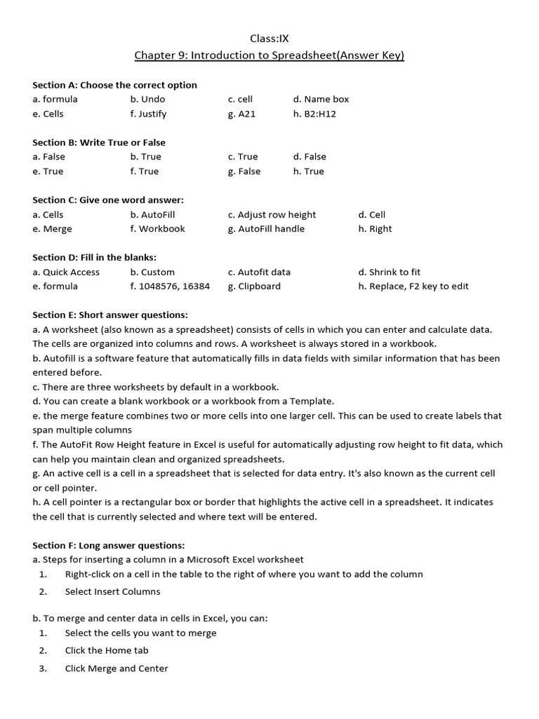 Exercises | PDF | Spreadsheet | Microsoft Excel