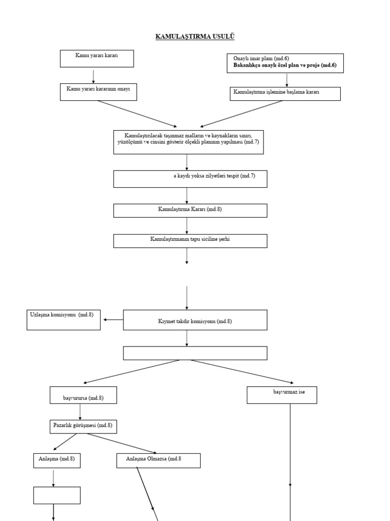 Kamulastirma Sureci Semasi | PDF
