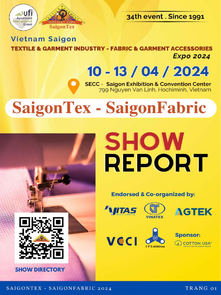 Show Report Saigontex 2024 | PDF
