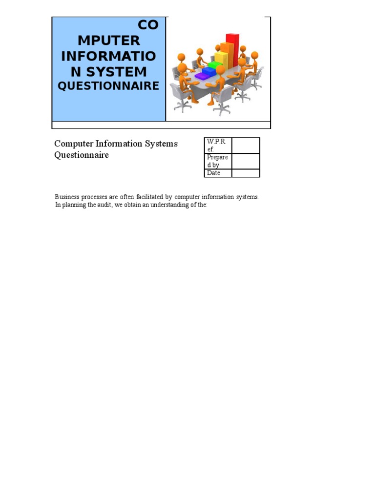 Computer Information System Questionnaire | PDF | Computer Security ...
