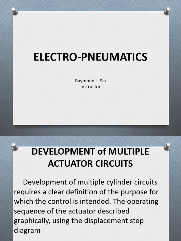 Multiple Actuator Circuit Development | PDF