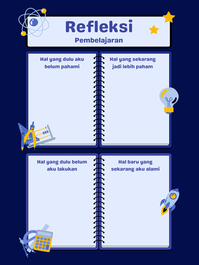 Refleksi Pembelajaran Harian Siswa | PDF