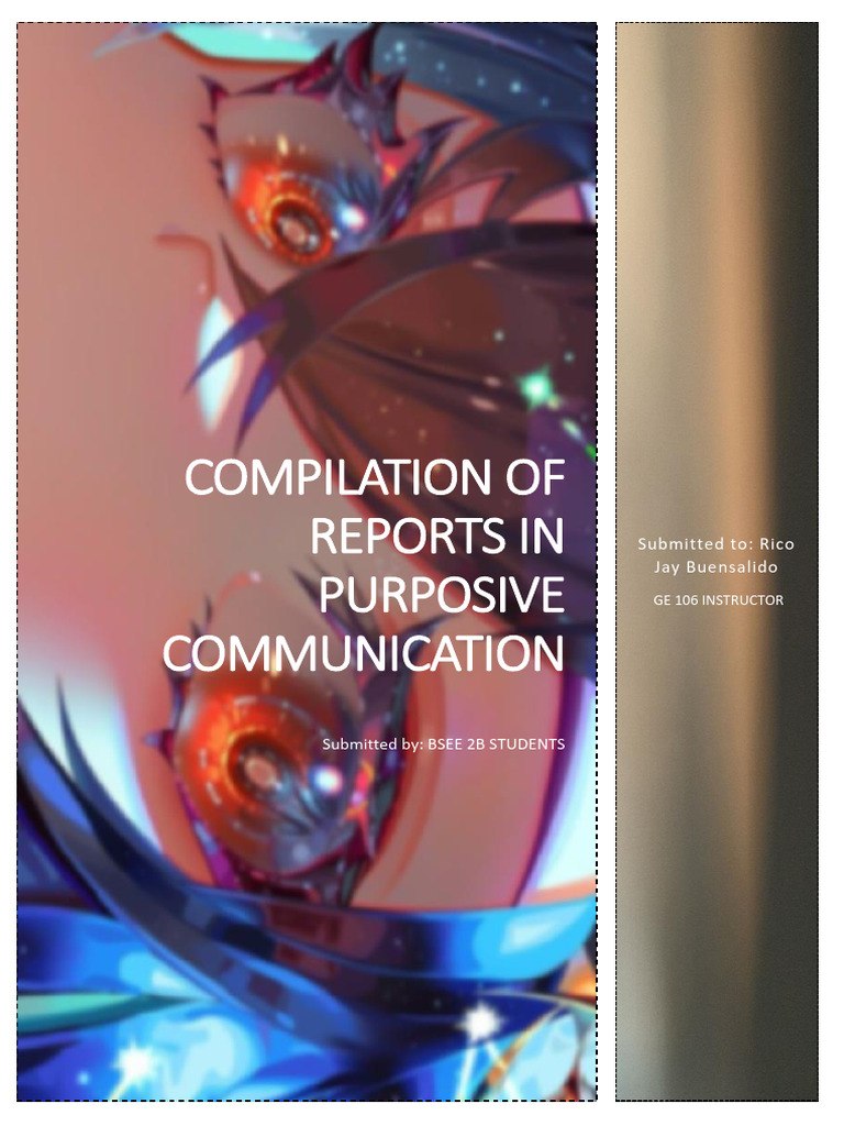 Purposive Book Bind | PDF | Communication | Body Language