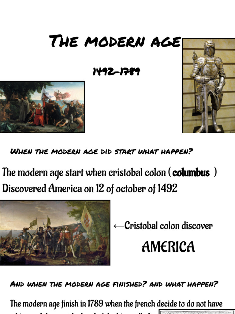 The Modern Age | PDF