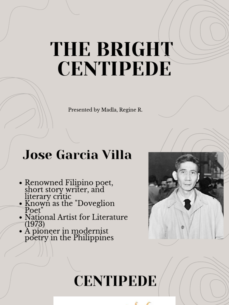 Report 3 - The Bright Centipede by - Jose Villa | PDF | Love | Experience
