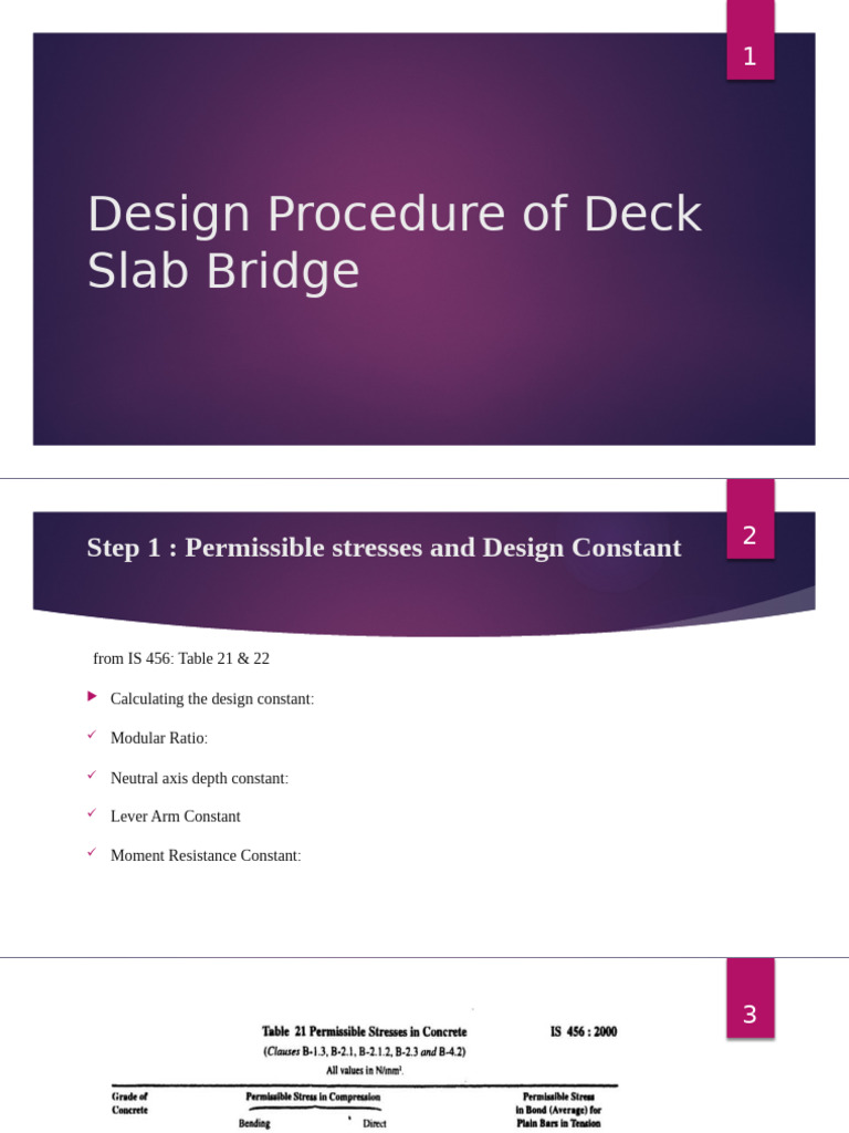 Topic 5 - Design-Procedure-of-Deck-Slab-Bridge | PDF | Bending ...