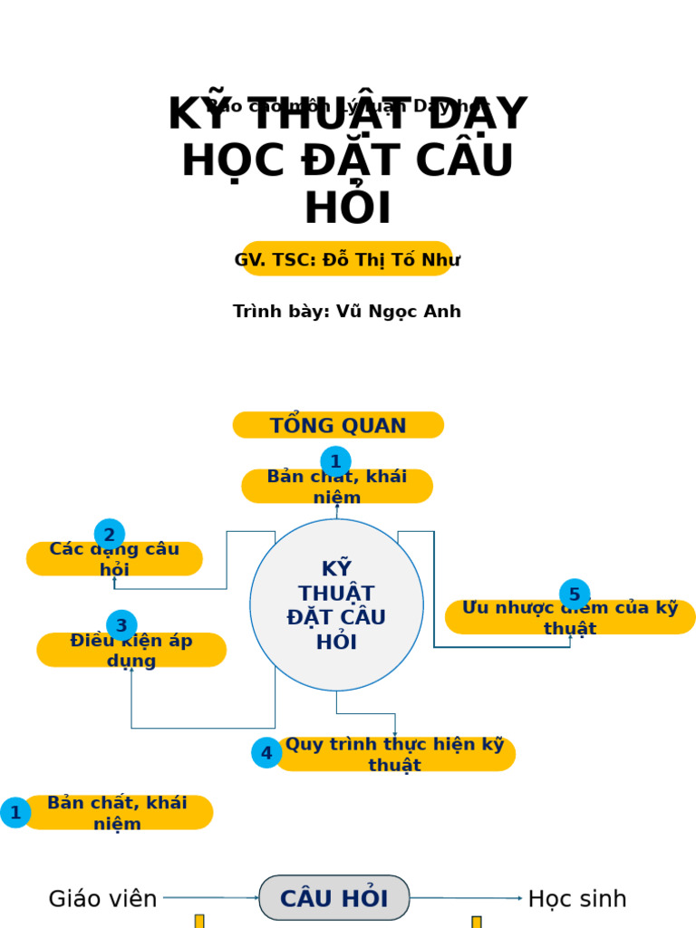 Vu Ngoc Anh - Lldh - Ky Thuat Day Học Cau Hoi | PDF