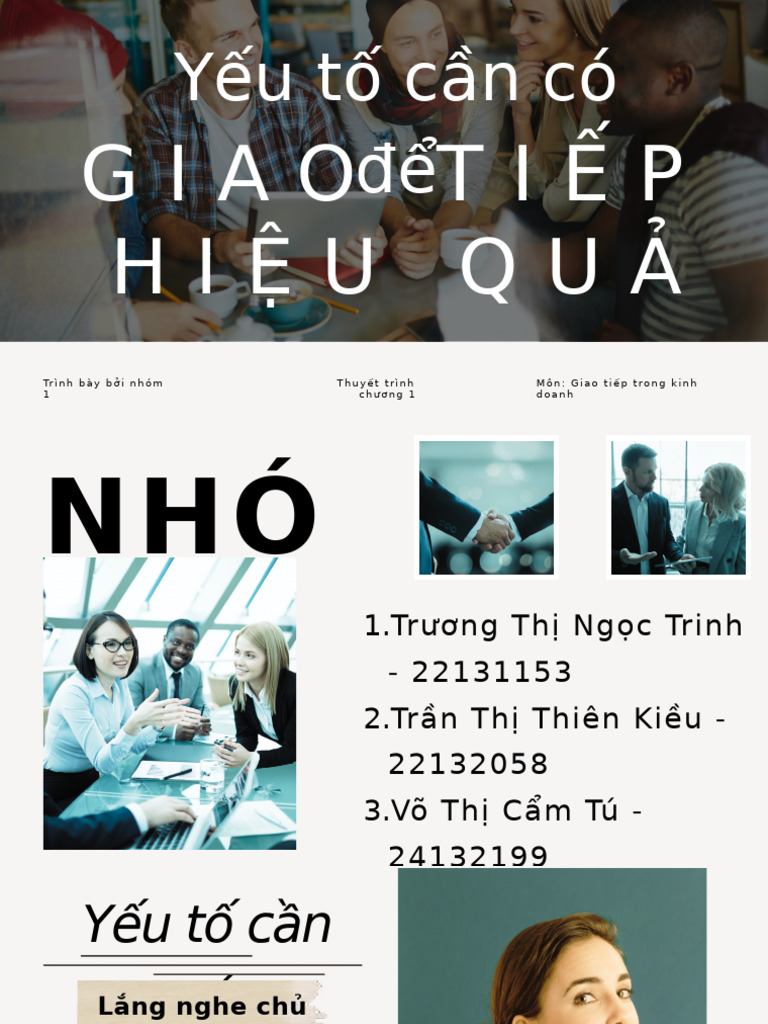 Chương 1 GTTKD 2 | PDF