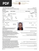 Qatar Digitally Attested Employment Contract | PDF | Qatar | Employment