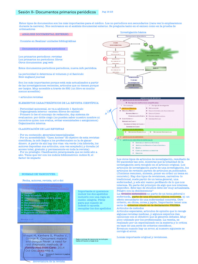 Sesión II - Documentos Primarios Periódicos | PDF | Acceso abierto ...