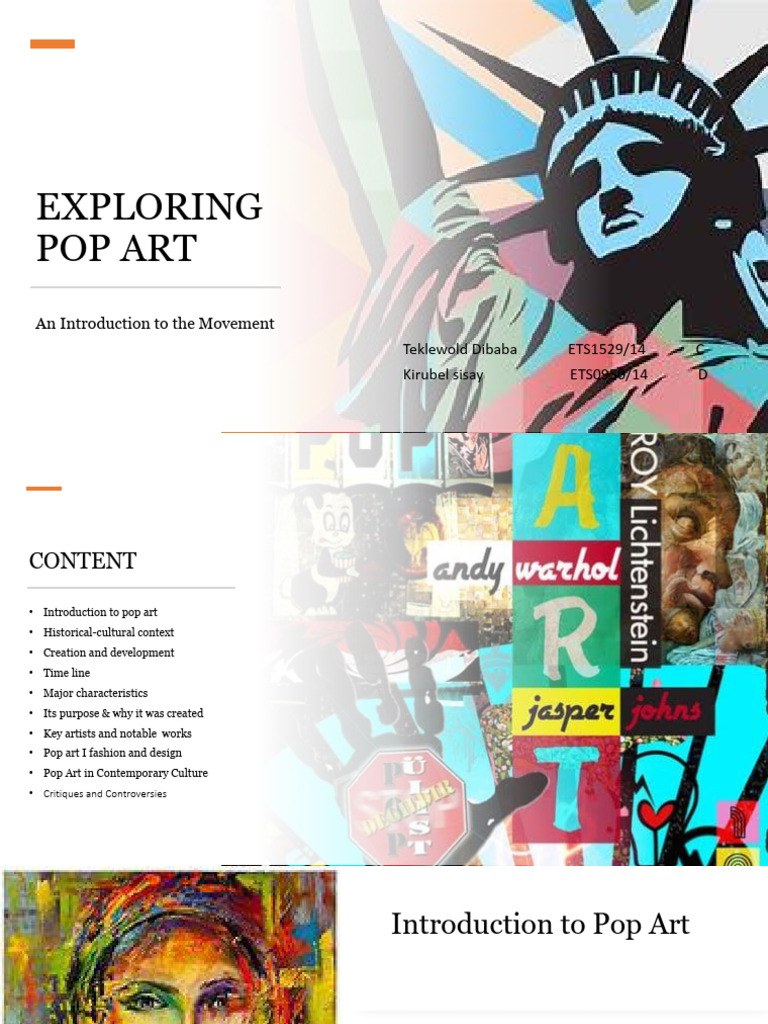 Exploring Pop Art Presentation | PDF | Andy Warhol | Popular Culture