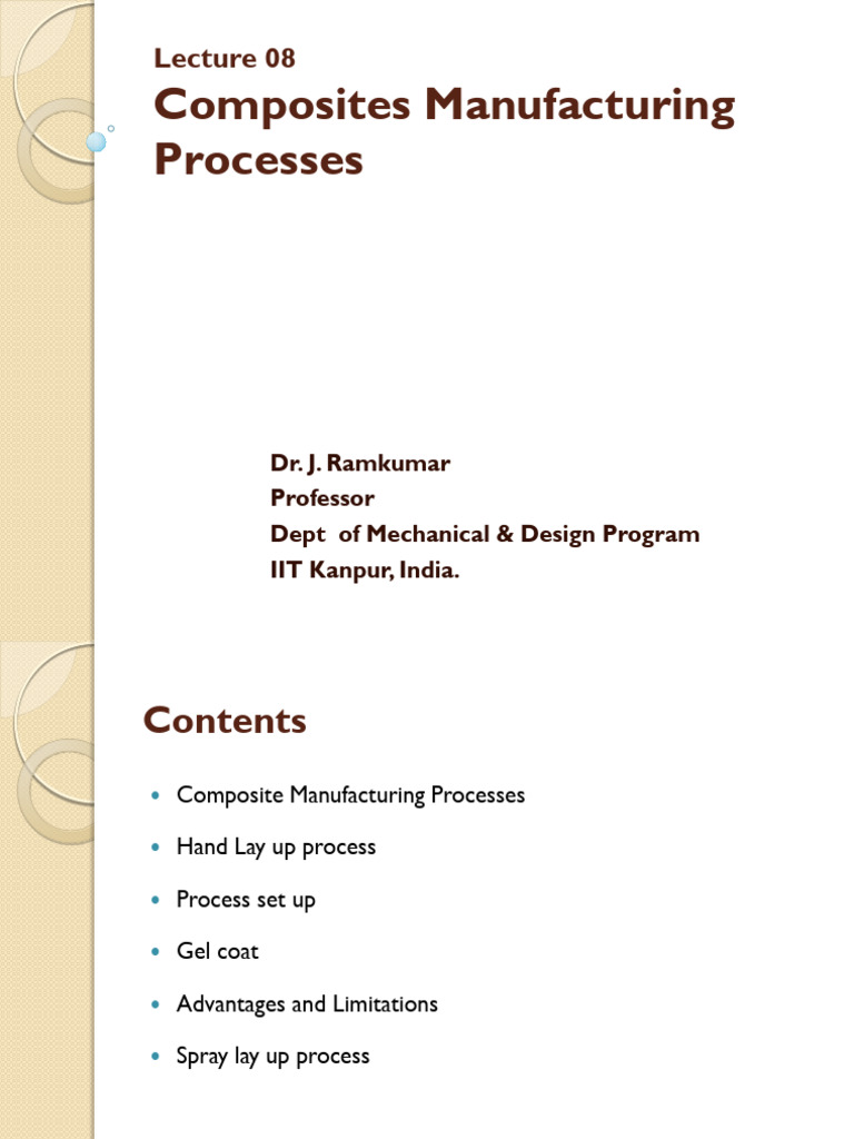 8 Lay-up Process | PDF | Composite Material | Fiberglass