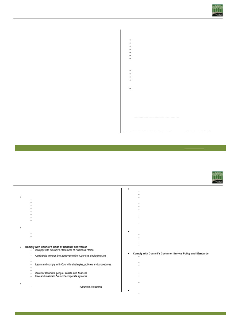 Administration Officer Position Description | PDF | Occupational Safety ...