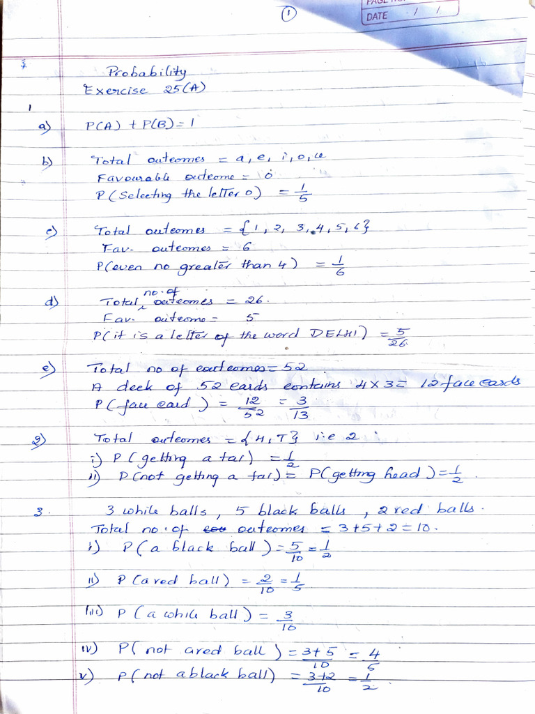 Probability and ect like probability | PDF