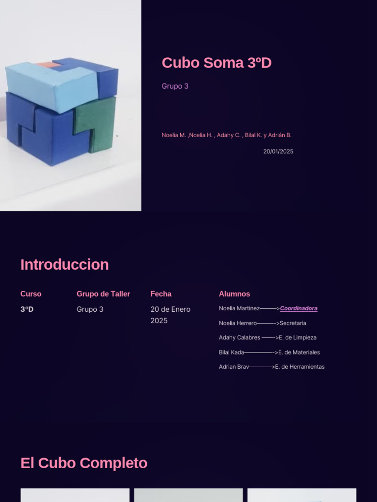Cubo Soma 3od | PDF