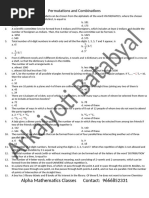 CSSC Class 12 Math QP Paper 2 | PDF | Function (Mathematics) | Equations