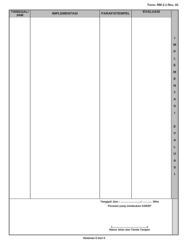 implementasi ugd form6 | PDF