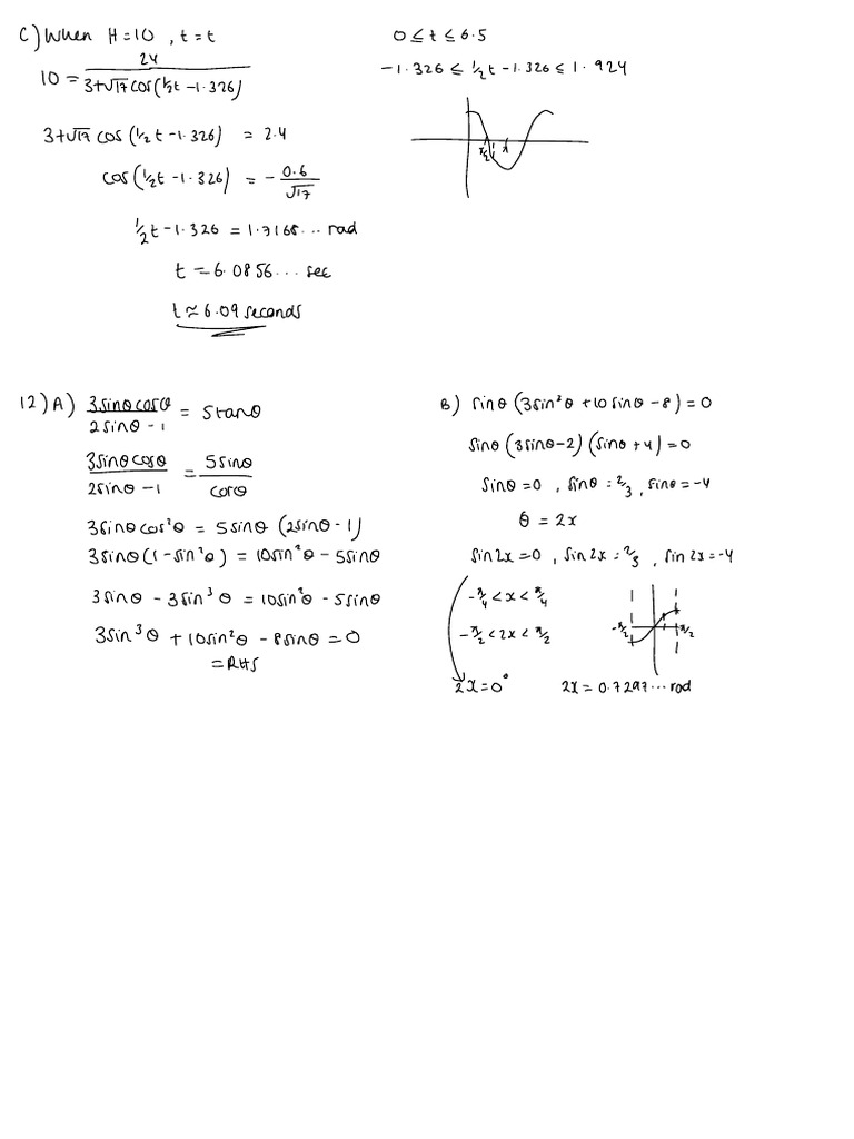 Trig Paper | PDF