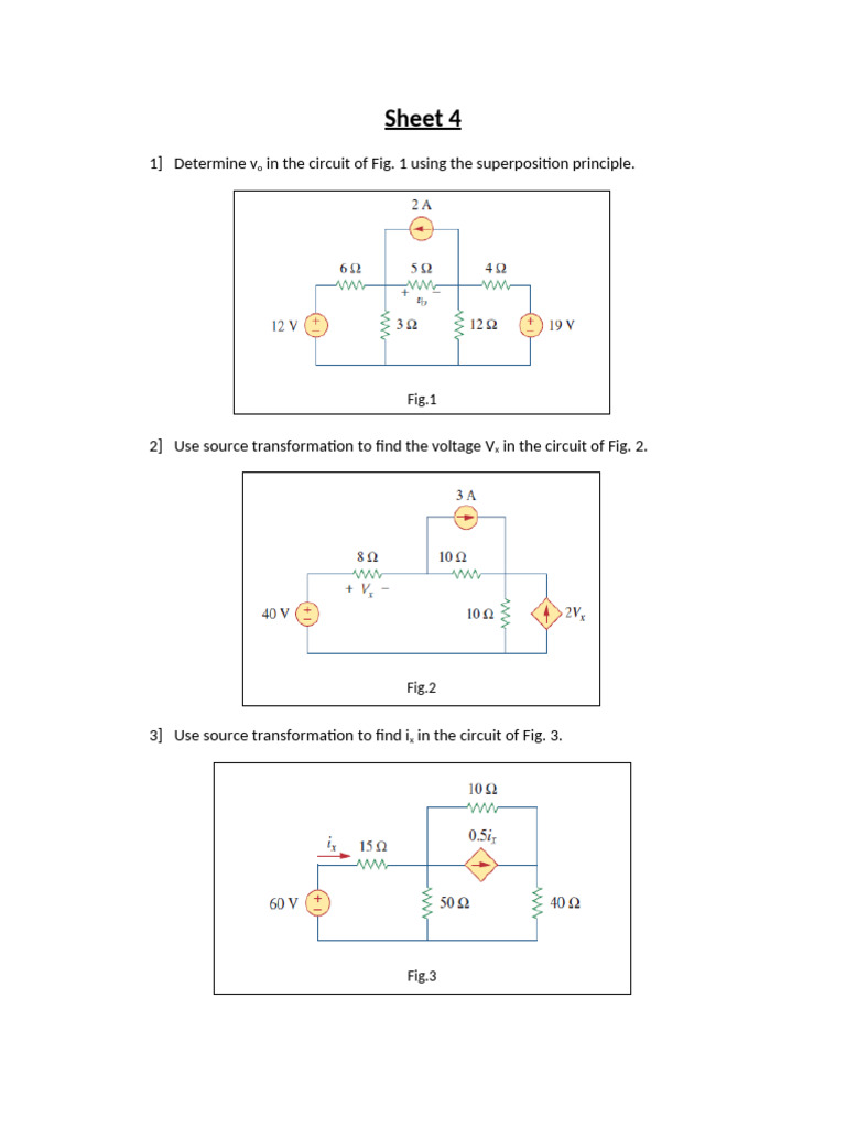 Circuit Analysis Techniques Guide | PDF