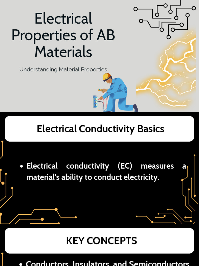 Electrical Conductivity and Dielectric Properties | PDF | Electrical Resistivity And ...