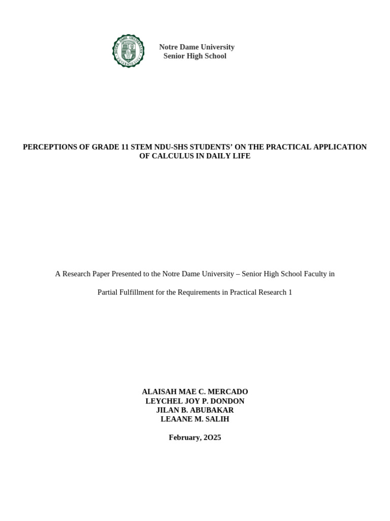 PR 1 - Research New Justified | PDF | Learning | Mathematics