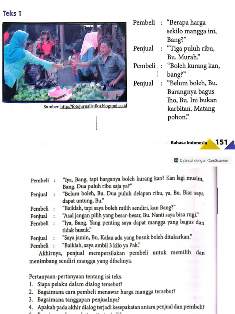 Contoh Teks Negosiasi | PDF