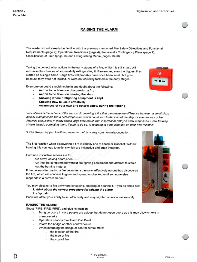 Solas Fire Training Manual | PDF