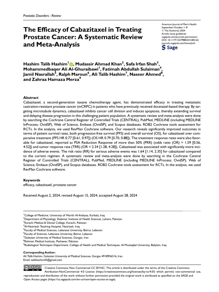 1.Caba_meta2024 | PDF | Systematic Review | Adverse Effect