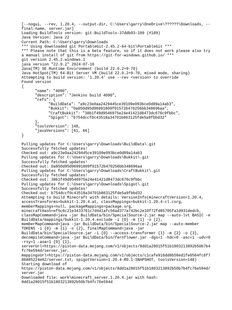 BuildTools.log | PDF | Java (Programming Language) | Computing Platforms