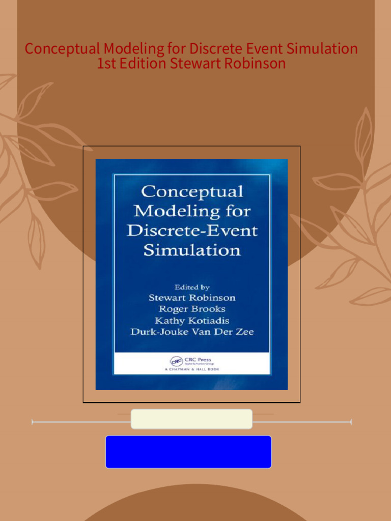 Conceptual Modeling for Discrete Event Simulation 1st Edition Stewart Robinson - Instantly ...