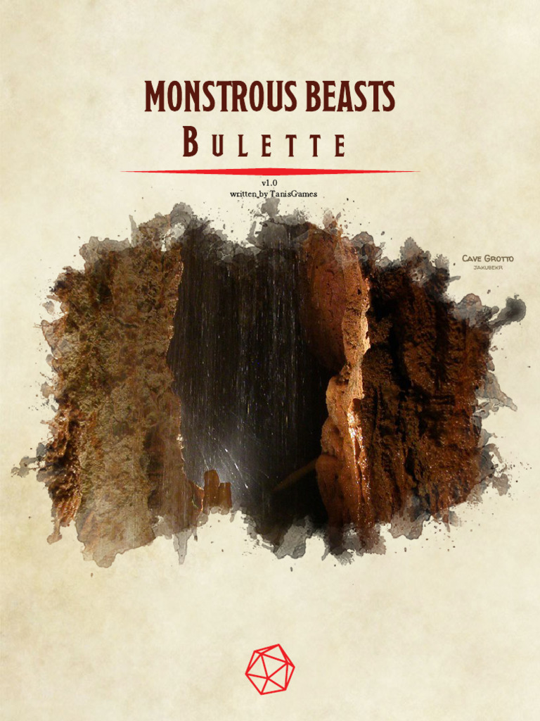 Monstrous Beasts - Bulette | PDF | Predation | Sharks