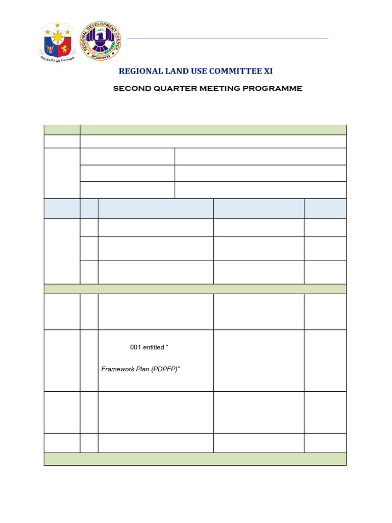 Revised Programme - RLUC XI - 2Q 2023 | PDF