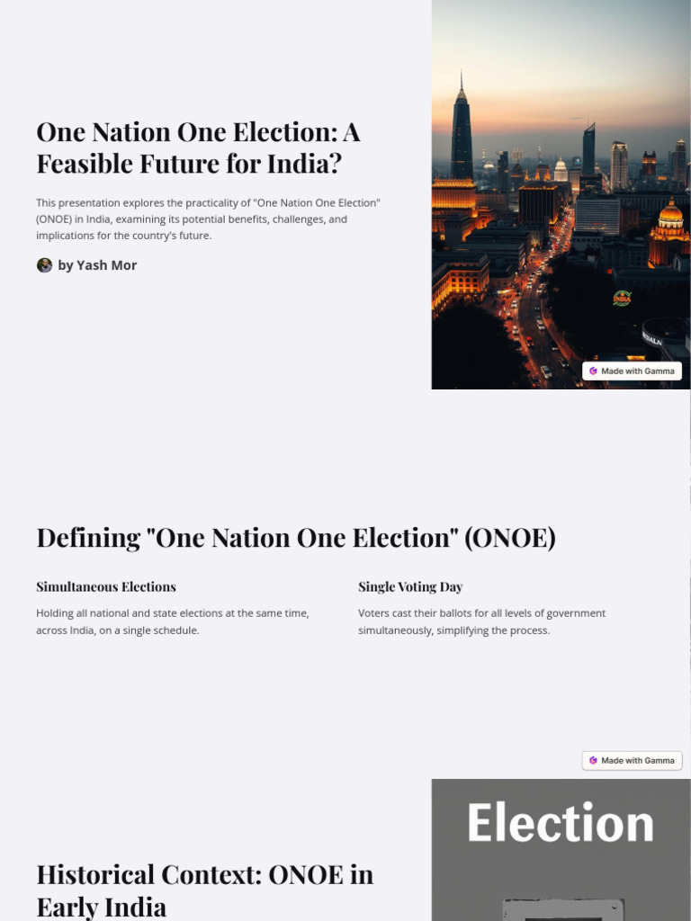 India's Election Reform Debate | PDF | Elections | Voting