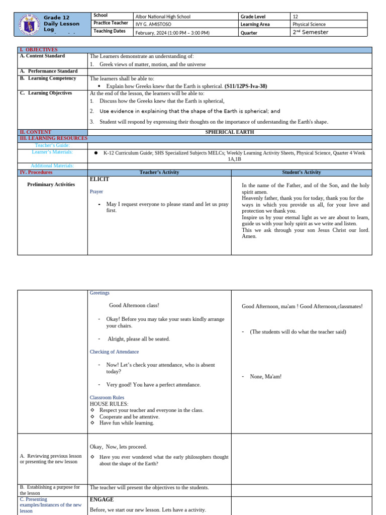 DLP- Spherical Earth | PDF | Moon | Eclipse