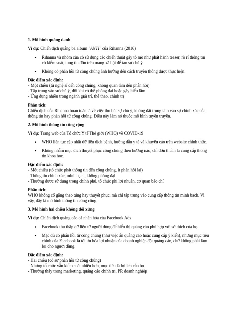 Bai Thuc Hanh QHCC Và QC | PDF