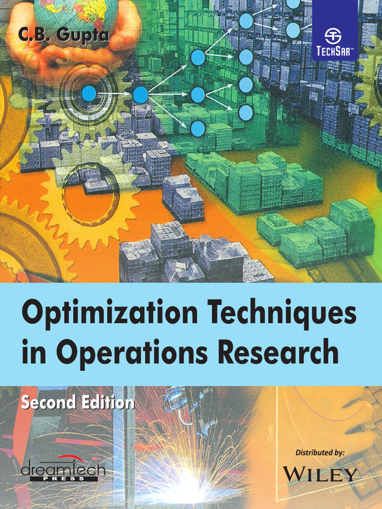C. B. Gupta - Optimization Techniques in Operation Research-I.K. International (2020) | PDF ...