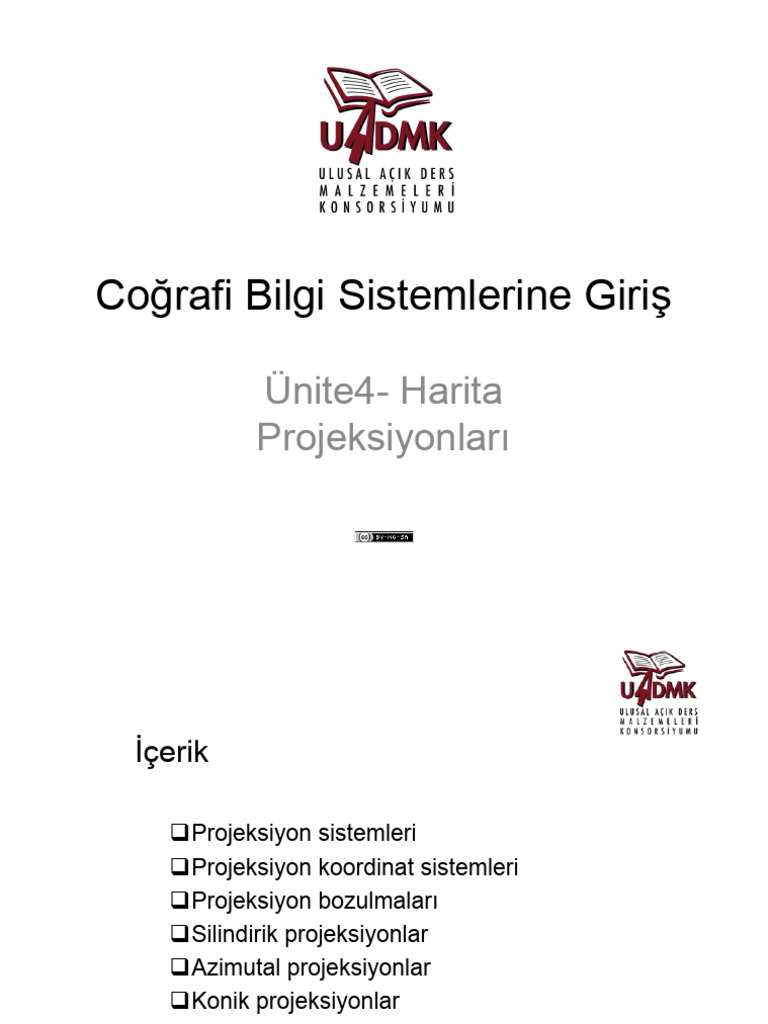 Unite4 Harita Projeksiyonlari Guncel | PDF