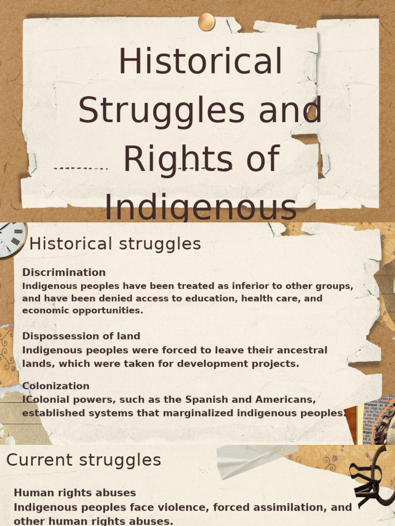 Indigenous Peoples' Rights and Struggles | PDF | Indigenous Peoples ...