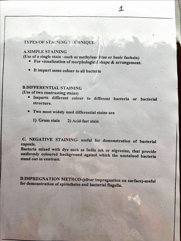 Gram Staining PDF Microbiology | PDF