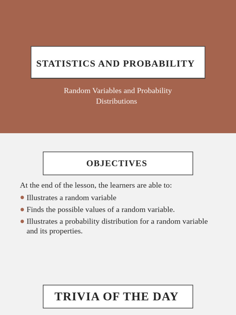 Inbound 9190667987840180020 | PDF | Random Variable | Statistics