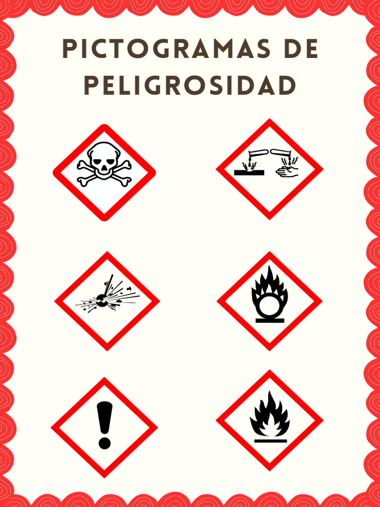 Pictogramas Peligrosidad | PDF