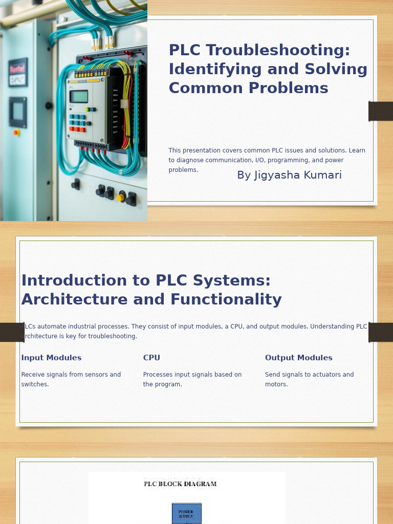 Trouble | PDF | Programmable Logic Controller | Electronics