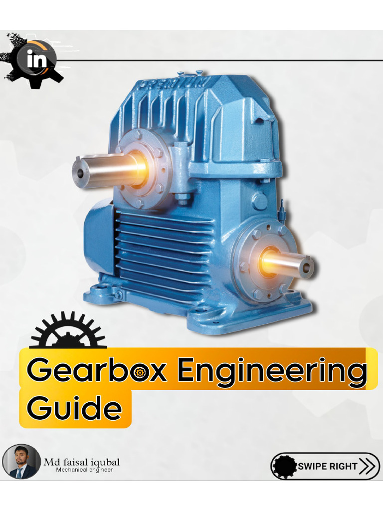 Gearbox Fundamentals - Types, Functions, and Industrial | PDF