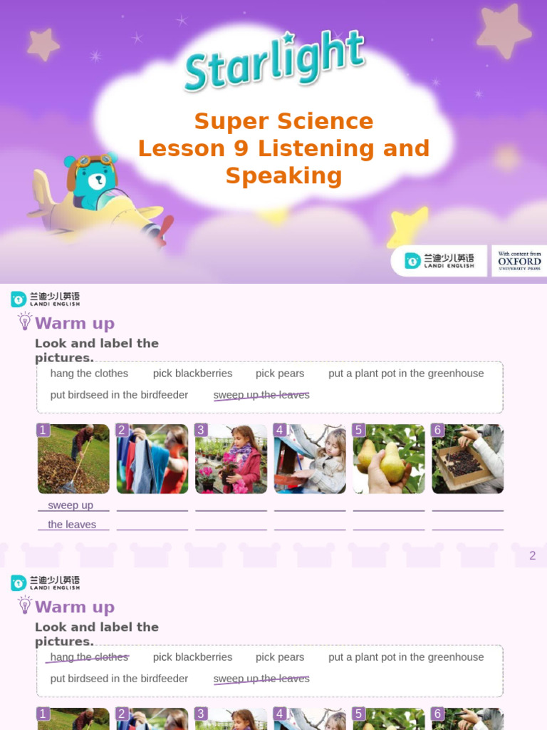 Lesson 9. Listening and Speaking | PDF | Botany