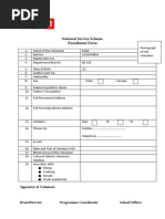 NSS Form | PDF