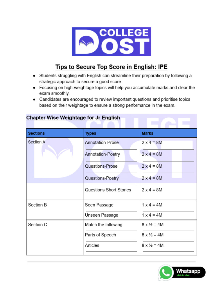 Top English Marks Preparation Guide | PDF | English Language | Language ...