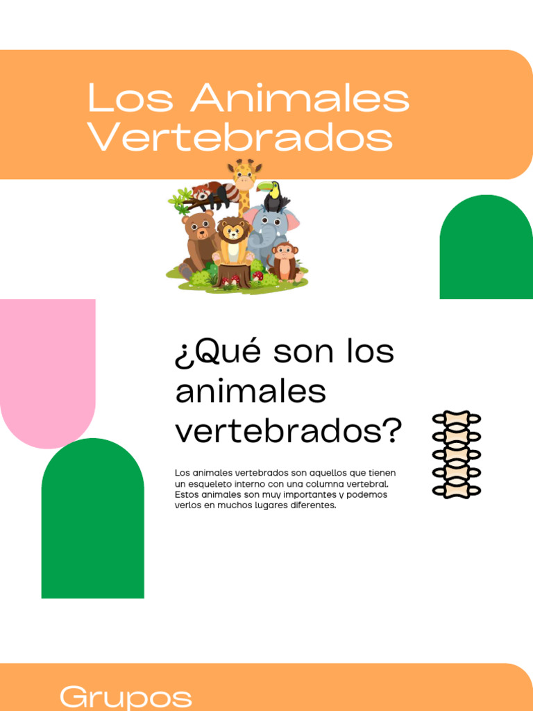 Animales Vertebrados e Invertebrados - Presentación_compressed ...