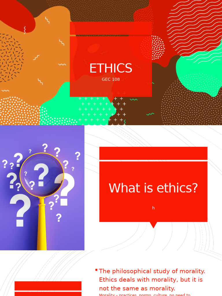Intro Ethics | PDF