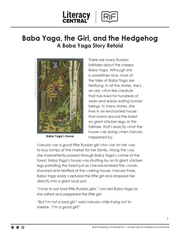 G4 Baba Yaga Vasilisa Medium | PDF | Fantasy Creatures | Mythic Humanoids