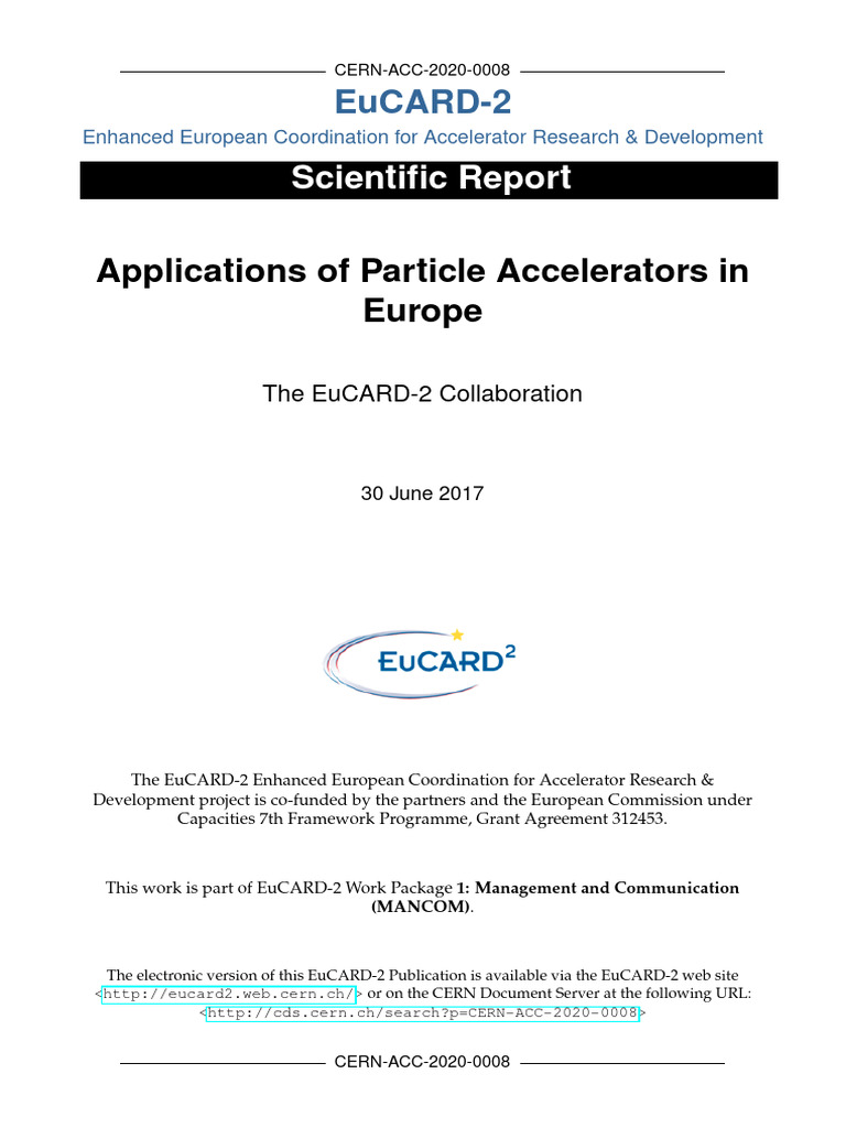 Cern Acc 2020 0008 | PDF | Particle Accelerator | Electronvolt